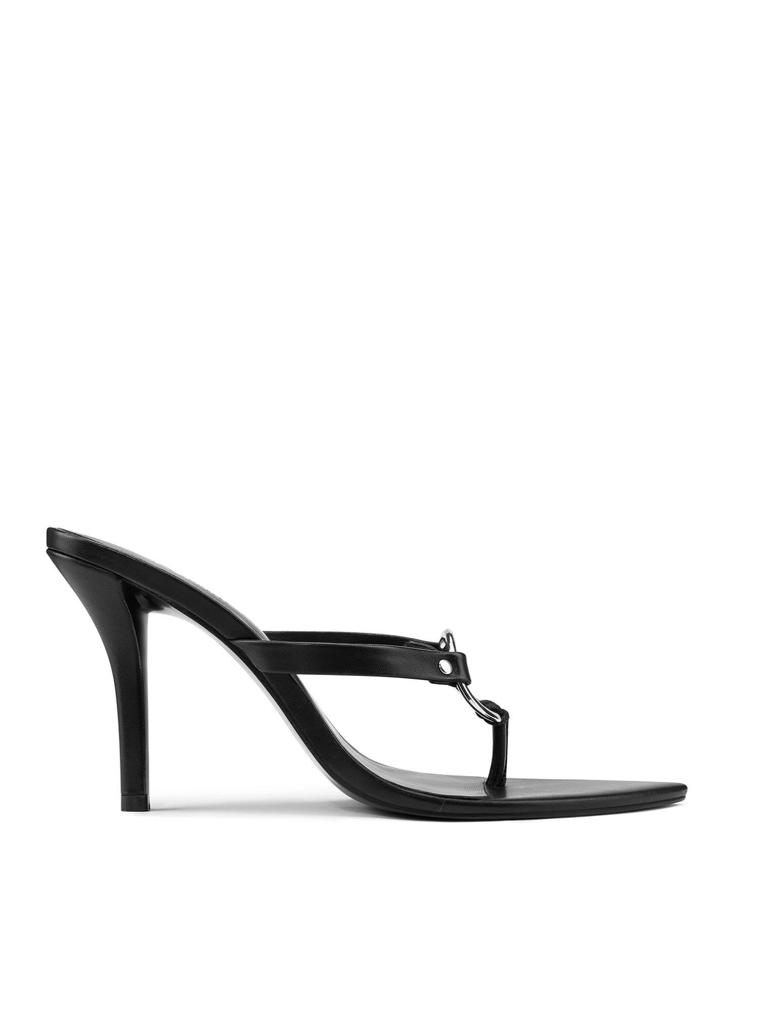 Akio Sandal - Noir – FEMME LA