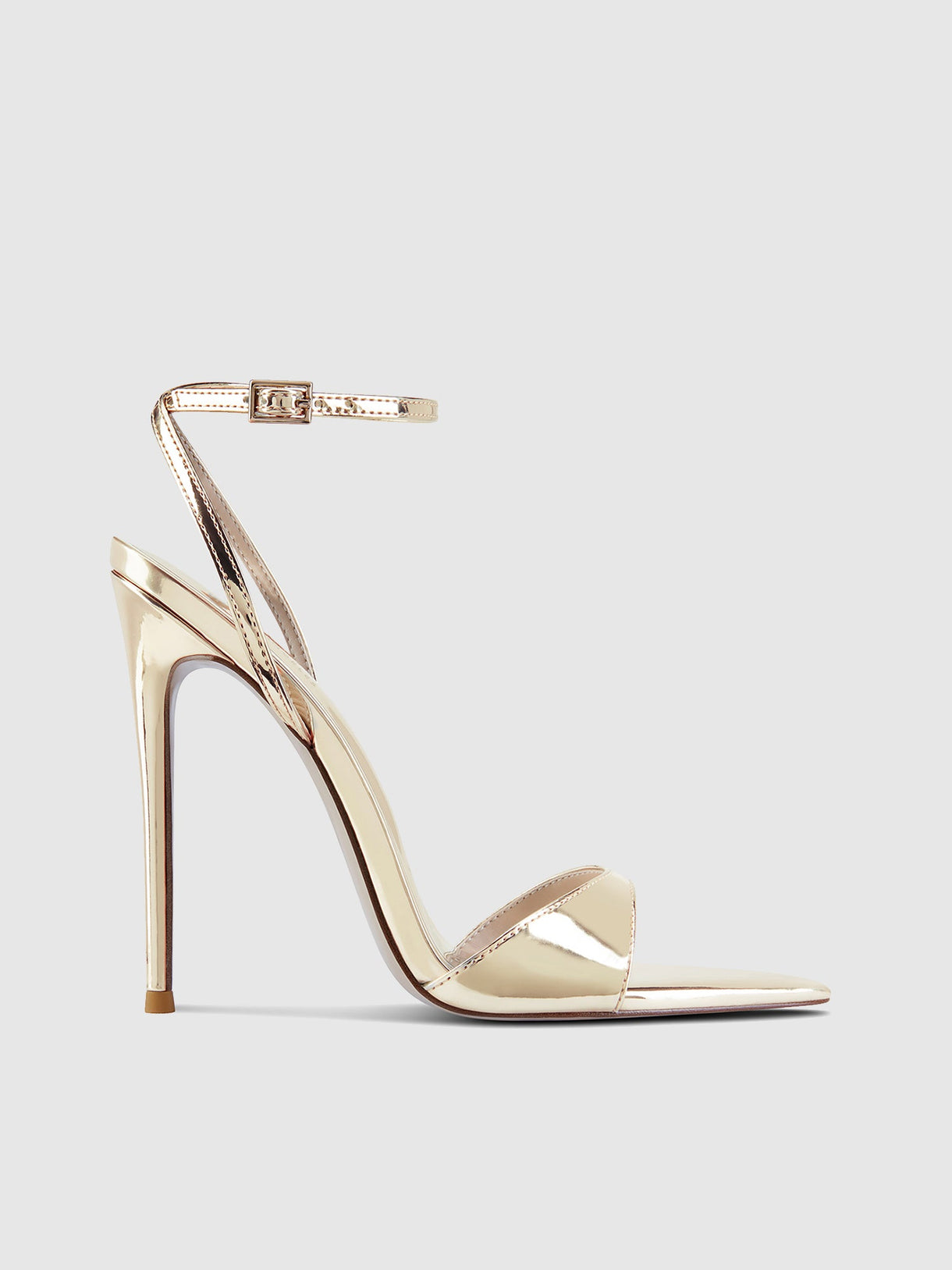 GG Heel - Mirrored Gold | FEMME LA
